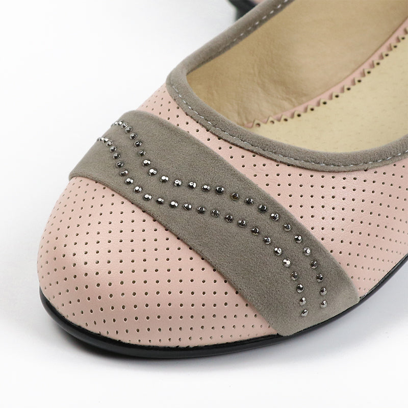 Women's Slip On Fashion Flat Summer Shoes - Pink,White