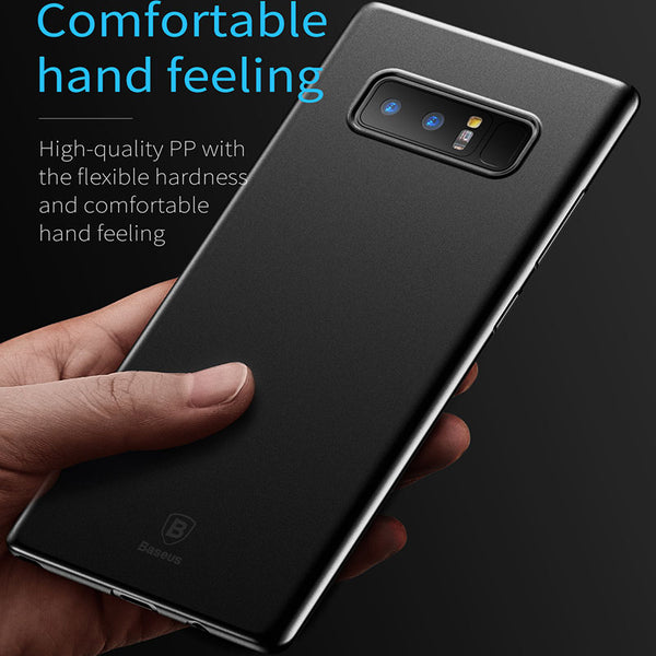 Luxury Ultra Thin Slim Matte Back Cover Case For Galaxy Note8 -Transpa