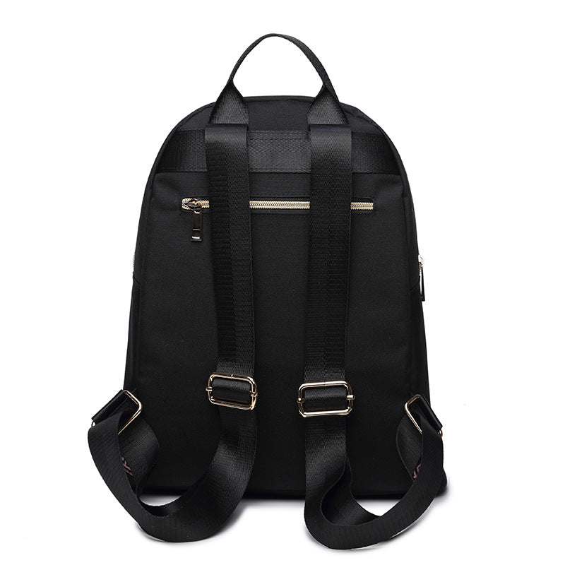 Women's Fashion Waterproof Oxford Fabric Backpack -Black,Blue,Orange,P