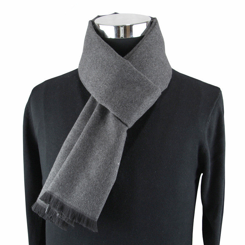 Fashion design winter scarves For men - Red/Gray/Dark Gray