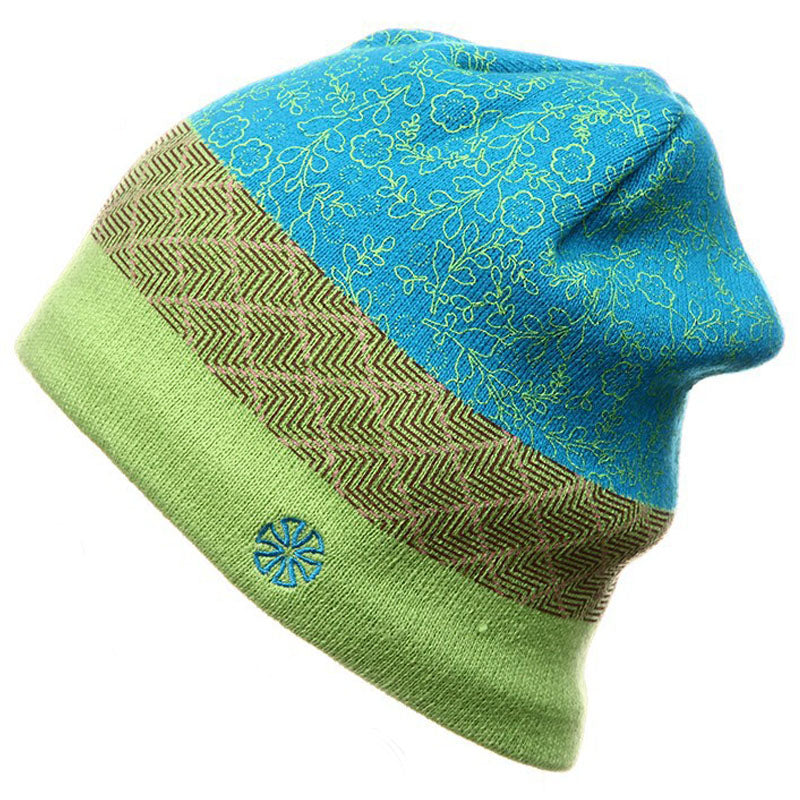 Warm Winter Snowboard Beanies - White,Green,Gray