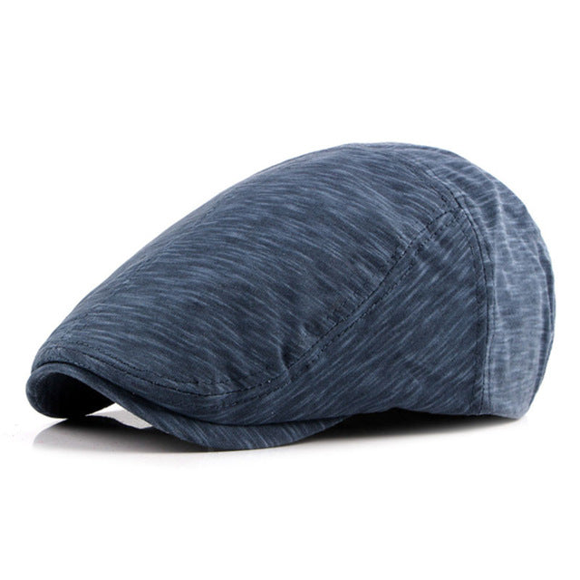 Men's Fashion Beret Hats - Navy Blue,Light Gray,Khaki,Dark Blue,Black,